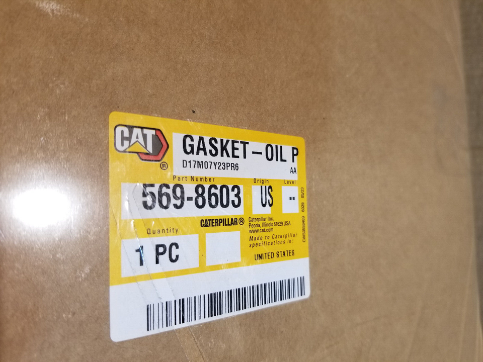 569-8603 0.49mm Thick Oil Pan Gasket 5698603 | eBay