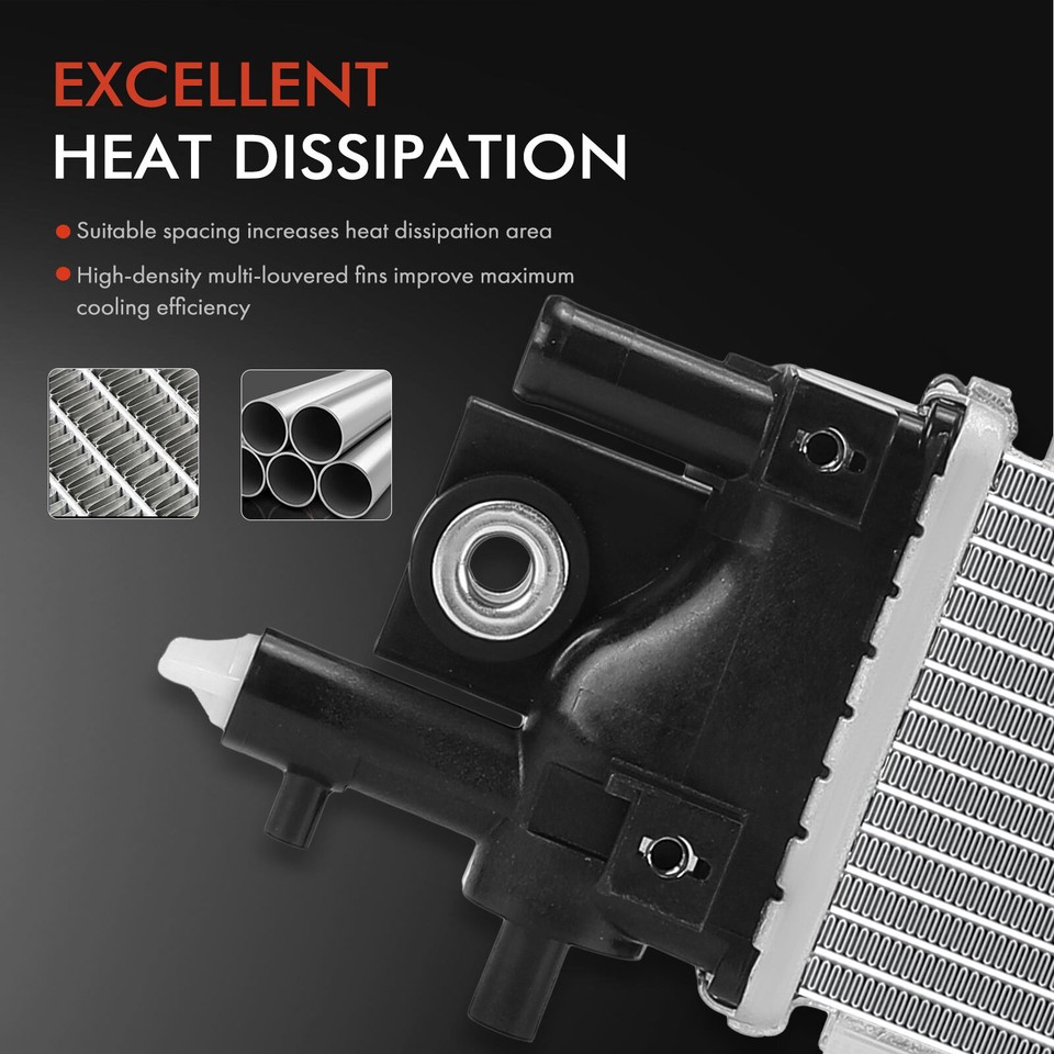 Auxiliary Radiator for Honda Insight 2019 2020 2021 2022 1.5L 22MM ...