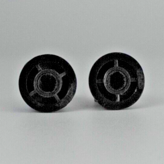 PHILCO / Other Brands Radio Knobs Plastic 2pc 1930s -50s 1/4" Splined ...