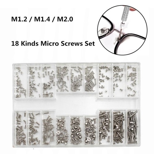 Stainless Steel Mini Screws Assortment Kit Micro Screws Set for ...