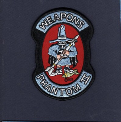 F-4 PHANTOM WEAPONS USAF ANG USN Foreign Fighter Squadron Crew Patch | eBay