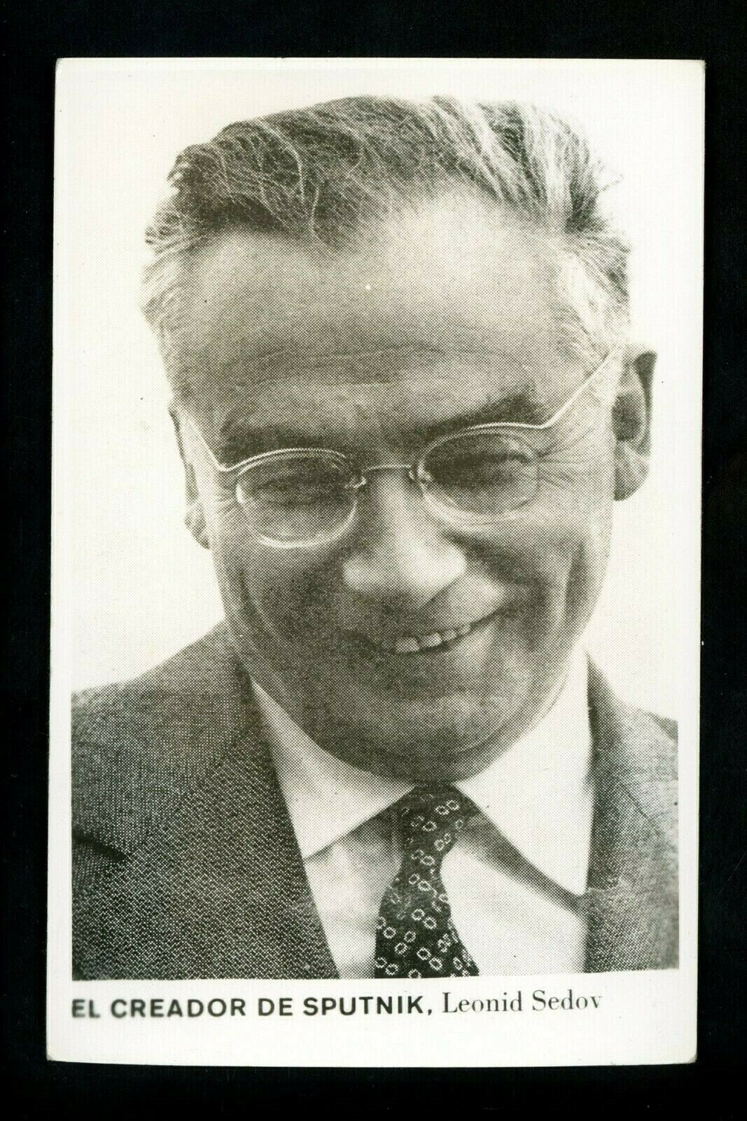 Space real photo postcard RPPC Leonid Sedov Russian Sputnik USSR | eBay