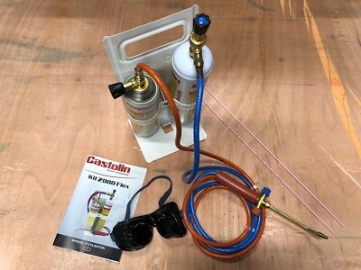 STARTER PACK CASTOLIN PORTABLE GAS BRAZING - WELDING MINI PORTAPACK 55% ...