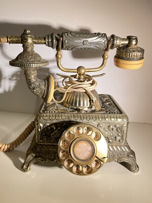 Vtg Radio Shack IMPERIAL CLASSIQUE French Style Rotary Heavy Metal ...