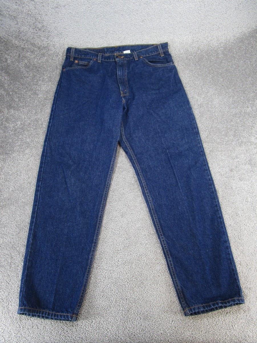 Vintage Levis 550 Jeans Mens 38 Dark Wash Denim Relaxed Fit Vintage Levis 550 Jeans Mens 38 Dark Wash Denim Relaxed Fit