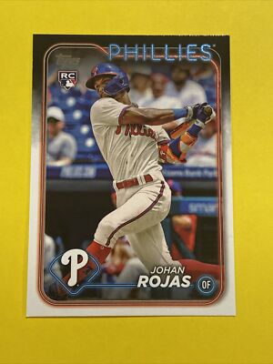 2024 Topps Series 1 Johan Rojas #209 RC Philadelphia Phillies | eBay