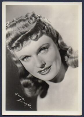 ANNA NEAGLE sexy English actress ORIG FAN PHOTO DBW 5x7 printed ...