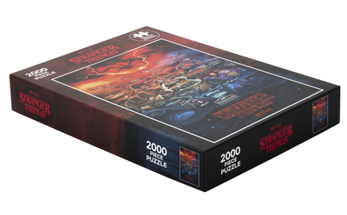 Puzzle 2000 Pezzi Stranger Things Netflix Conad NUOVO SIGILLATO | eBay