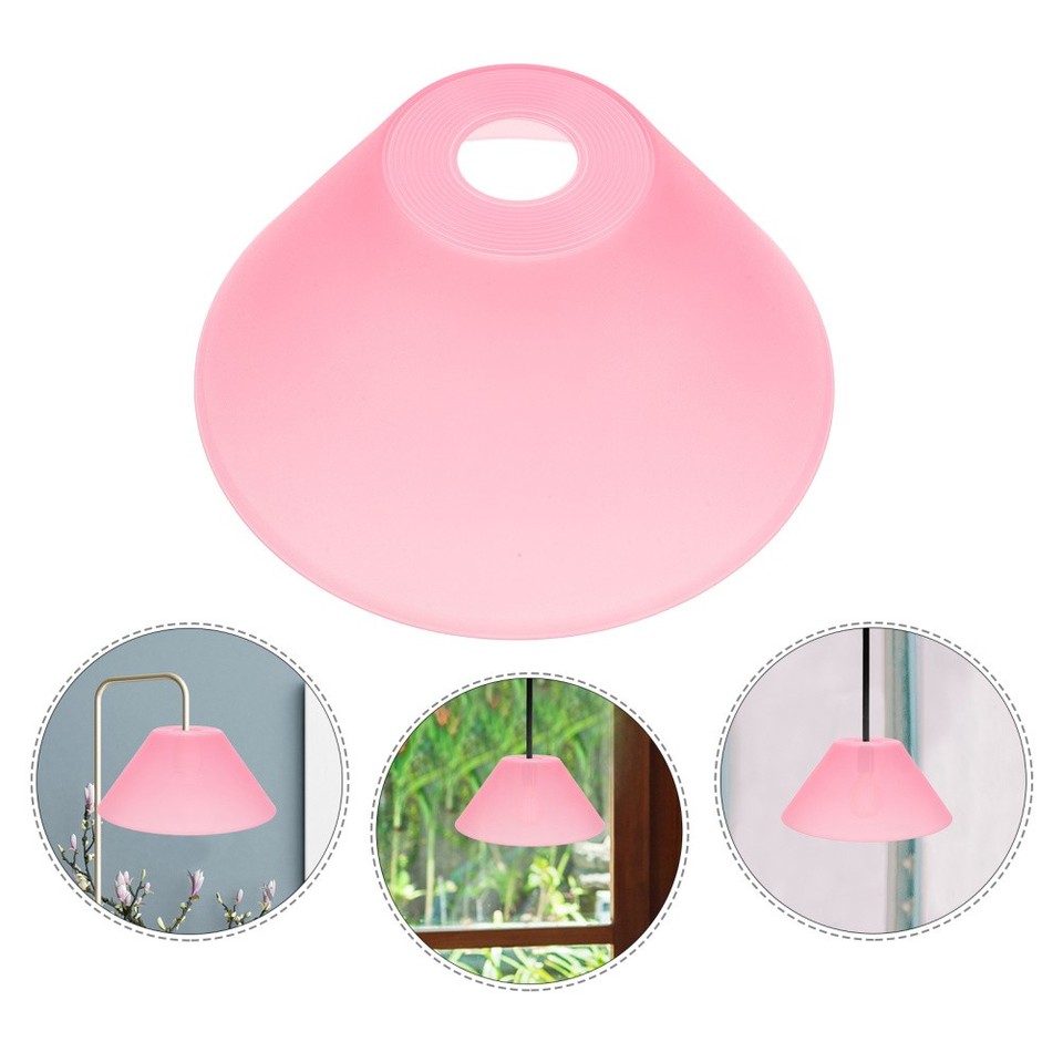 Colorful Plastic Lampshade Ceiling Light Cover Bulb Replacement Desk ...