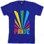 Threadrock Men's Gay Pride Rainbow Sunray T-shirt lesbian LGBT | eBay