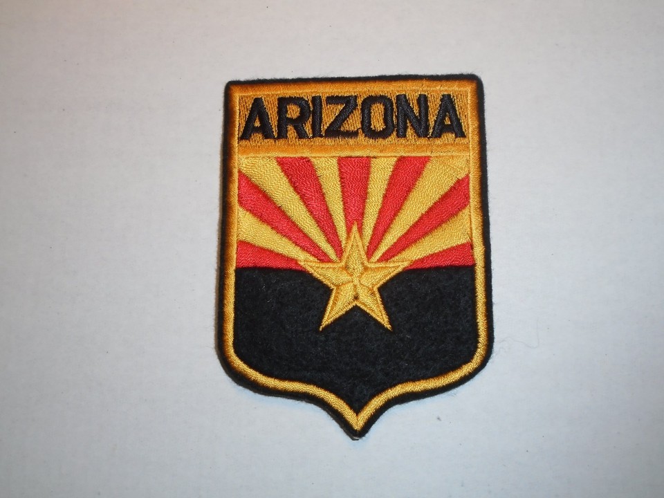 17 x Arizona State Flag Patch Lot Patches Iron On Sew On New | eBay