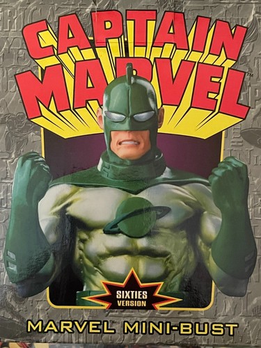 Bowen Marvel Captain Marvel 1960s Version Mini-Bust 1999/3500 | eBay