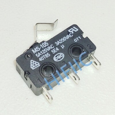 1PCS/5PCS COMAX MS-105 Micro Switch 3 Pins 5A 125VAC 3A 250VAC With Rod ...