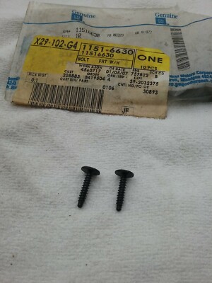 (2) GM Instrument Panel Screw 00-20 Suburban 99-19 Silverado Sierra 87 ...
