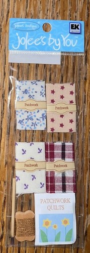 RARE Jolees Mini 3D Detailed Quilting Fabric Patchwork Quilts Sewing ...
