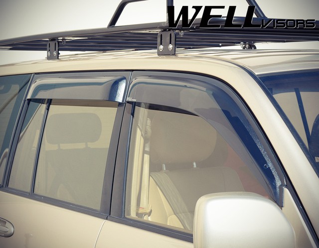 Wellvisors Lexus Lx470 98-07 Premium Sleek HD Side Window Visor Smoke ...