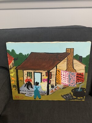 Bernice Sims (1926-2014) Folk Art. Check Description- Prestine ...