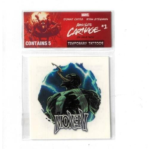 Absolute Carnage lot of 5 tattoos: Spider-Man, Venom, Carnage, etc | eBay