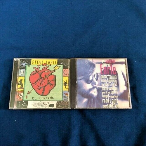 2 CD Set Steve Earle Essential and Steve Earle El Corazon | eBay