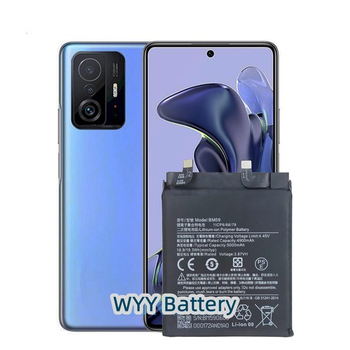 New Replacement 5000mAh Phone Battery BM59 For Xiaomi MI11T Phone ...