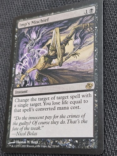 MTG Imp's Mischief Planar Chaos 72/165 Regular Rare | eBay