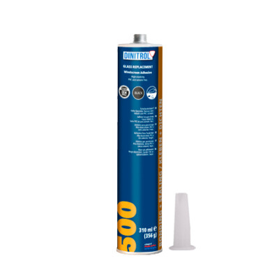 DINITROL 500 WINDSCREEN FITTING BONDING ADHESIVE GLUE SEALANT GLASS OEM ...