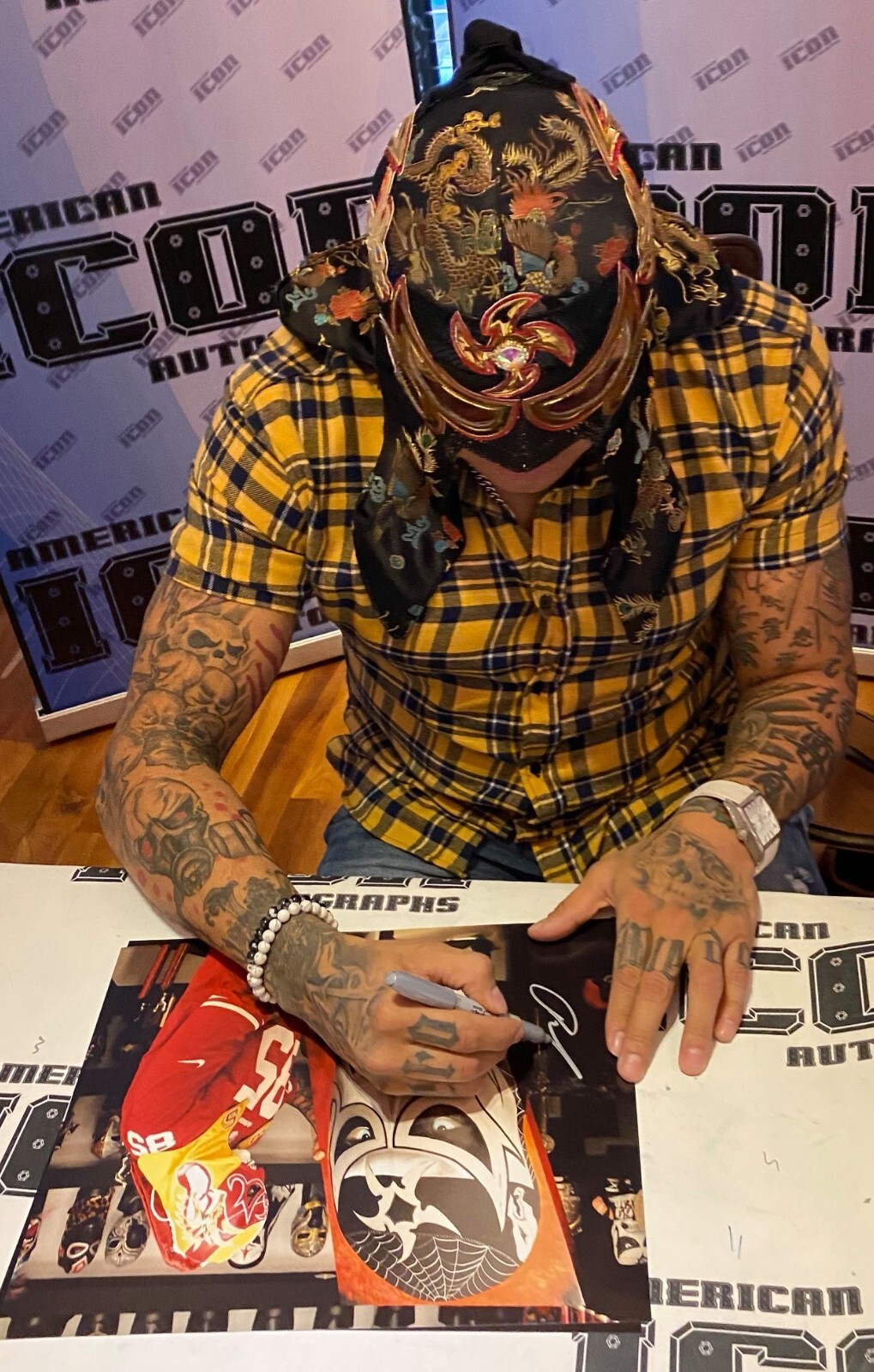 Pentagon Jr Penta el 0M Signed 11x14 Photo BAS COA WWE Lucha Libre AAA ...