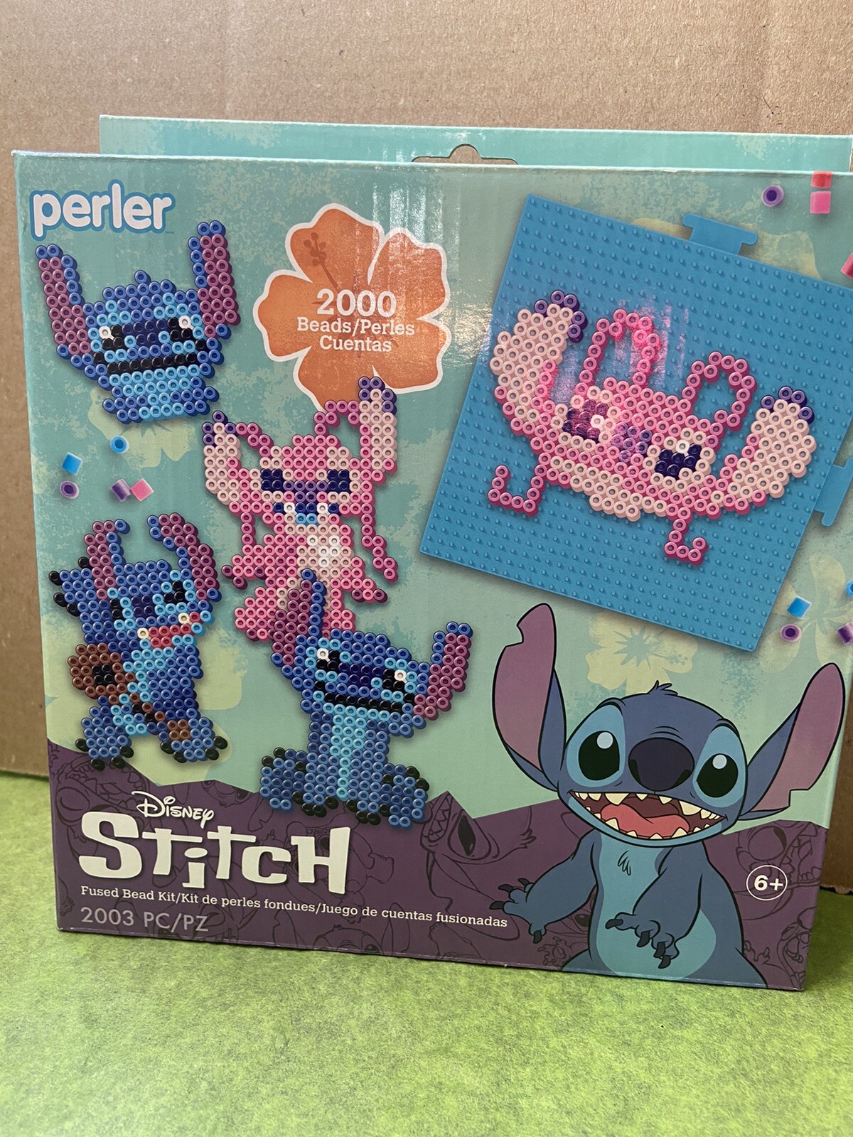 Perler Disney Stitch Fused Bead Kit ~ 2003 Beads ~ Ages 6+ (new) | eBay