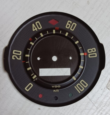 VW Bus T1 Speedometer Original Up To 100 Km/H For 70 MPH Mile ...