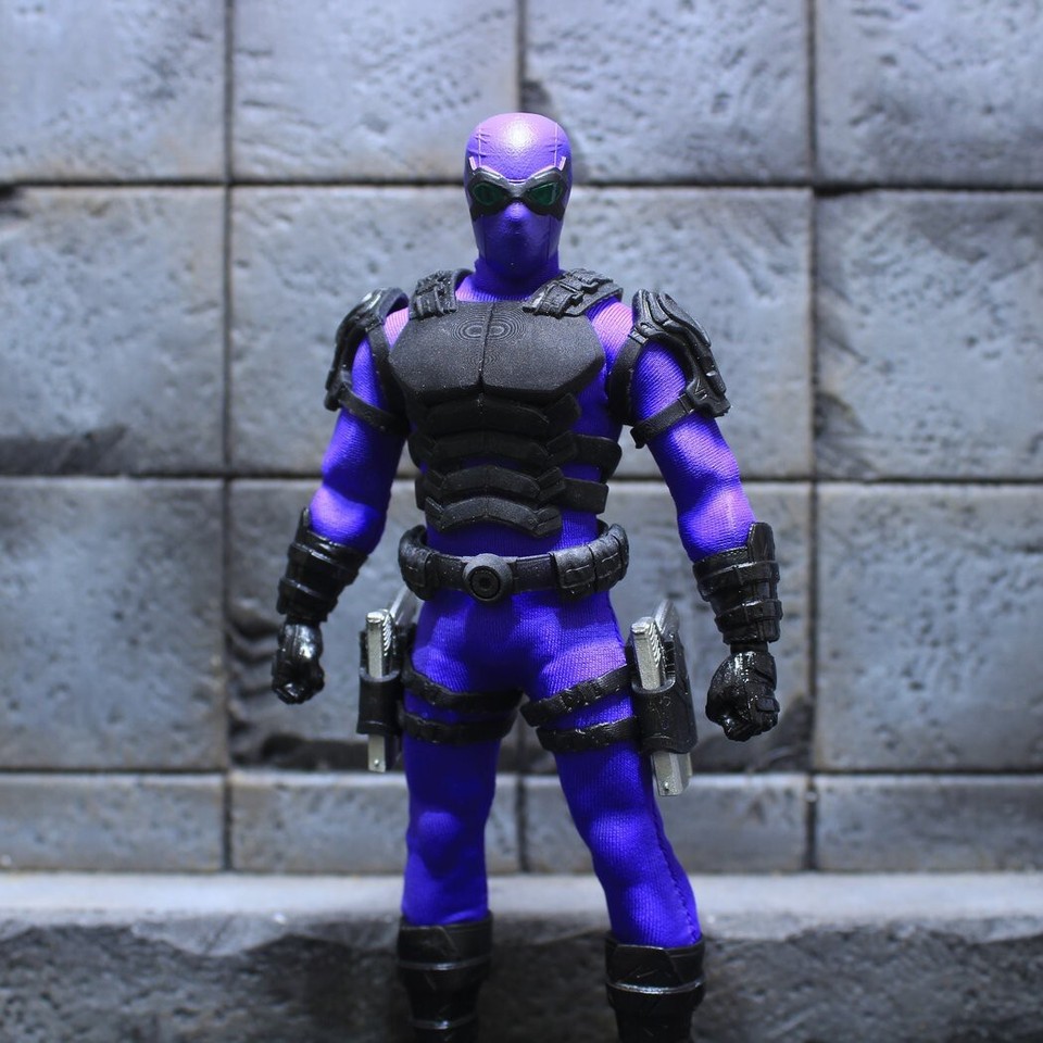 1/12 Custom DC Universe Eric Needham Black Spider Head Sculpt | eBay