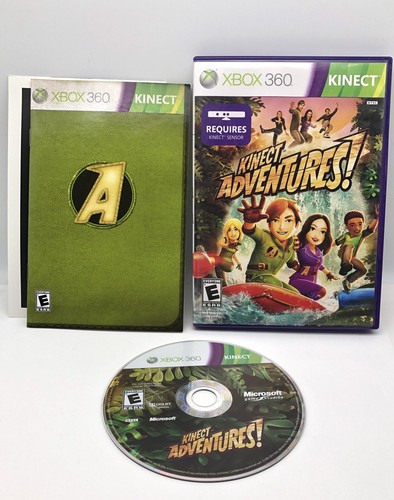 Kinect Adventures Microsoft Xbox 360 Video Game Complete With Manual | eBay
