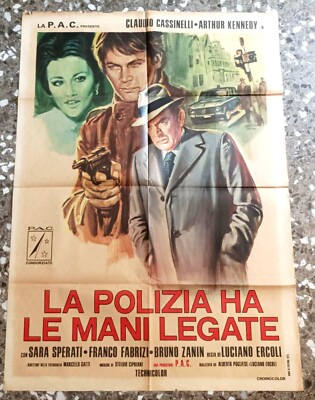 Manifesto originale 2F - LA POLIZIA HA LE MANI LEGATE - Movie Poster ...