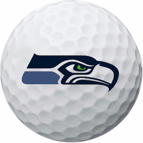 NFL Seattle Seahawks • Golf Balls 12 pack • Titleist ProV1 • Refinished ...