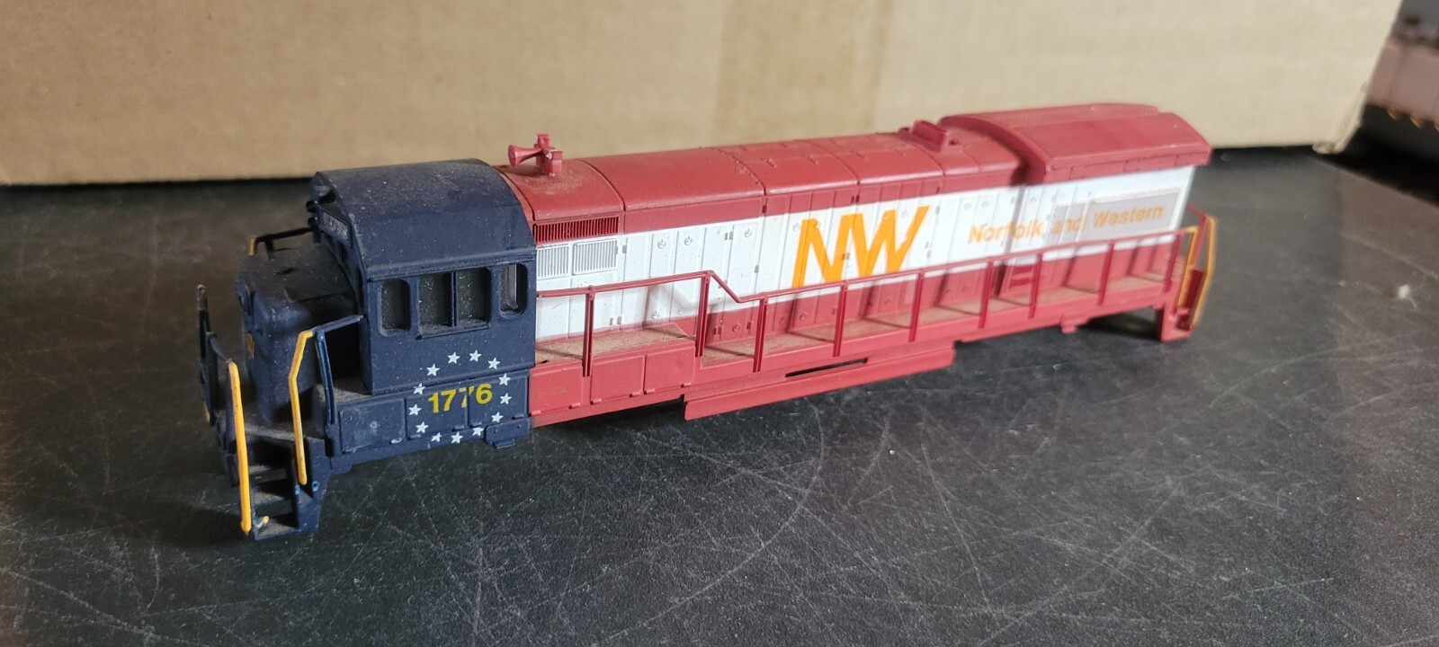 EB1 HO Locomotive ENGINE Shell 1776 Bicentennial NW Norfolk and Western ...