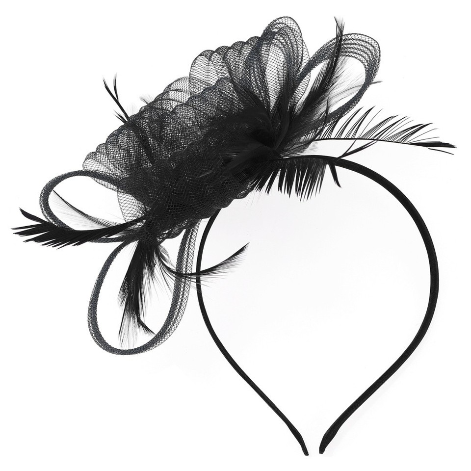 Dinner Party Banquet White Fascinator Headband Fascinators for Women ...