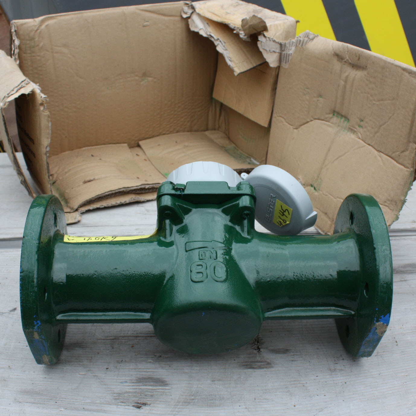 New Elster H4000 water flow meter totaliser flanged 3" 3 inch DN80 | eBay