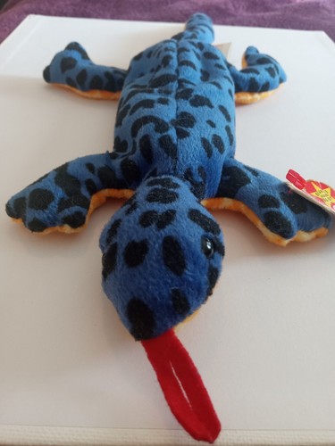 Vintage Ty Beanie Babies Lizzy The Lizard With Swing Tag | eBay