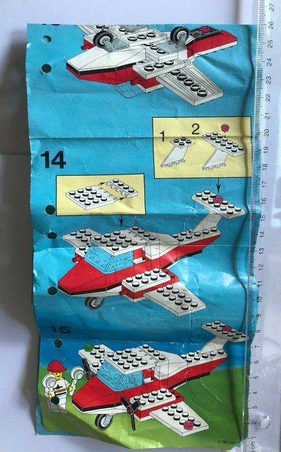 Lego Legoland City Classic Flugzeug 6687 80er online kaufen | eBay