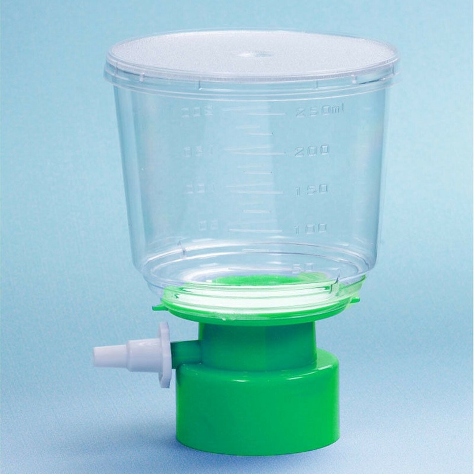 24x LAB 250mL/500mL Bottle Top Vacuum Filter Units 0.22um PES Membrane ...