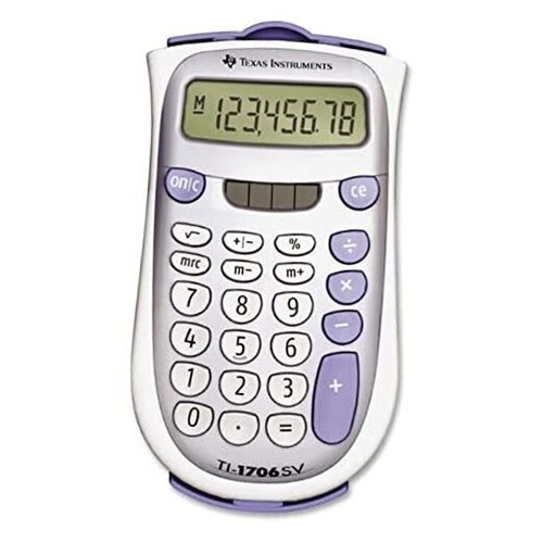 Texas Instruments TI-1706 SV Standard Function Calculator | eBay