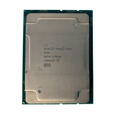 Intel Xeon Gold 6226 Scalable Server Processor SRFPP 12-Cores 2.7/3 ...