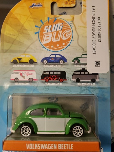 Jada Toys Punch Buggy Slug Bug Volkswagen Beetle Diecast 2022 Green and ...