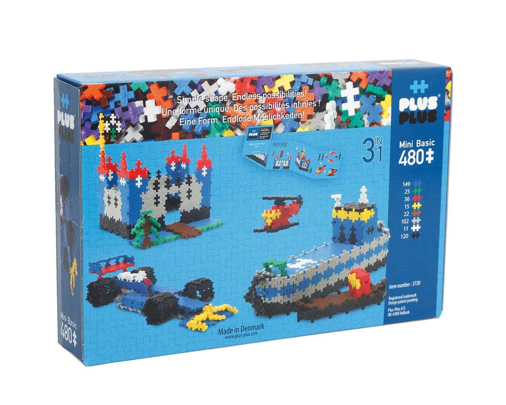 Plus-Plus - Basic 480 Pcs 3 in 1 | eBay