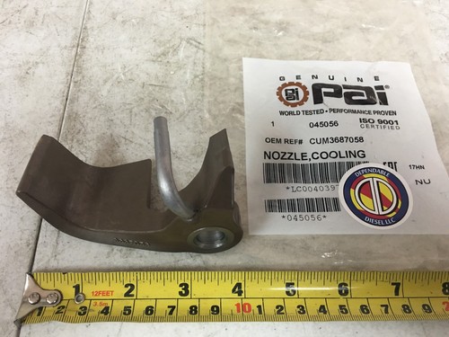 Piston Cooling Nozzle for Cummins ISX. PAI # 045056 Ref# Cummins ...