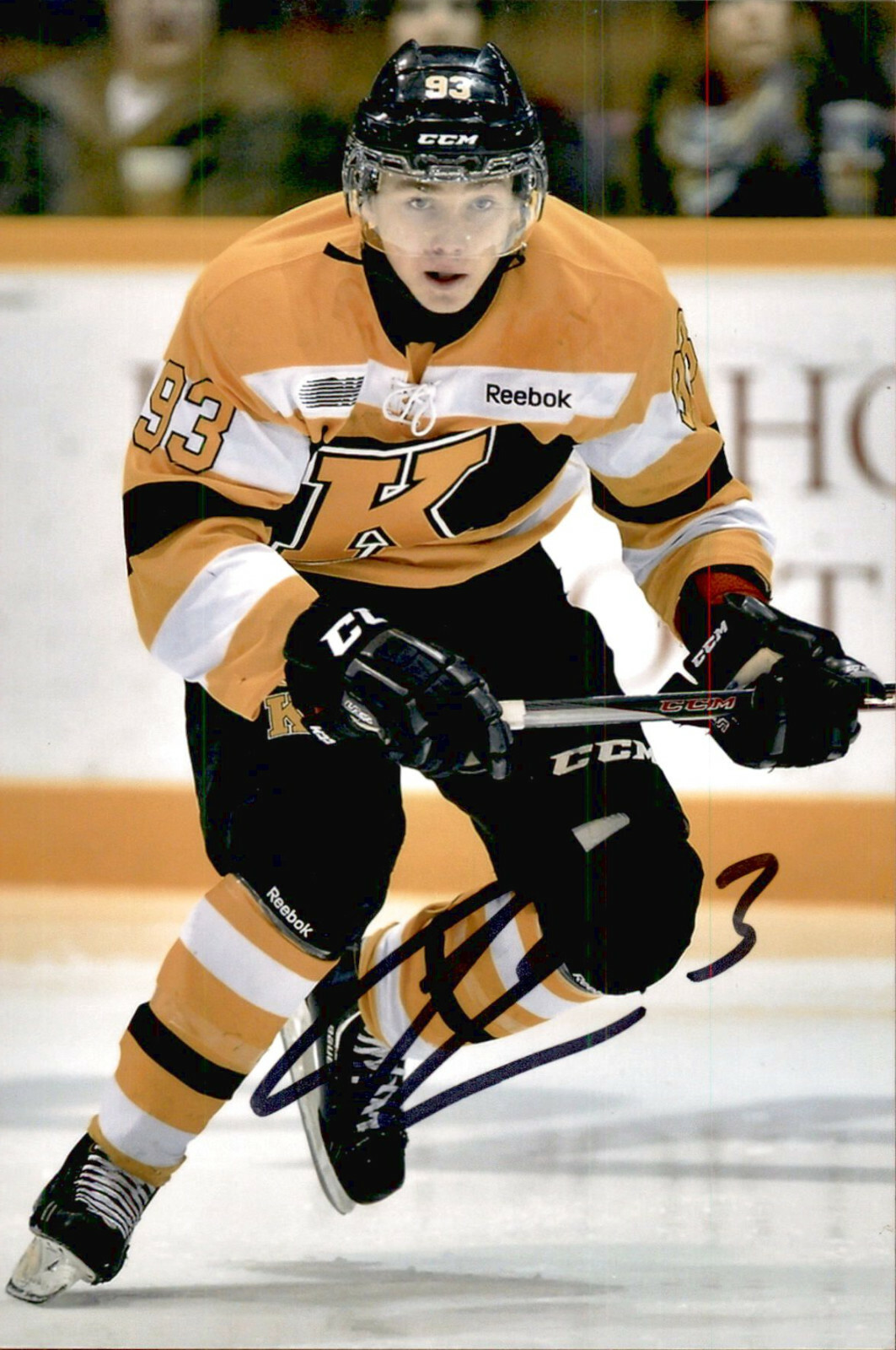 Sam Bennett Signed Autographed 4x6 Photo Kingston Frontenacs / Calgary ...