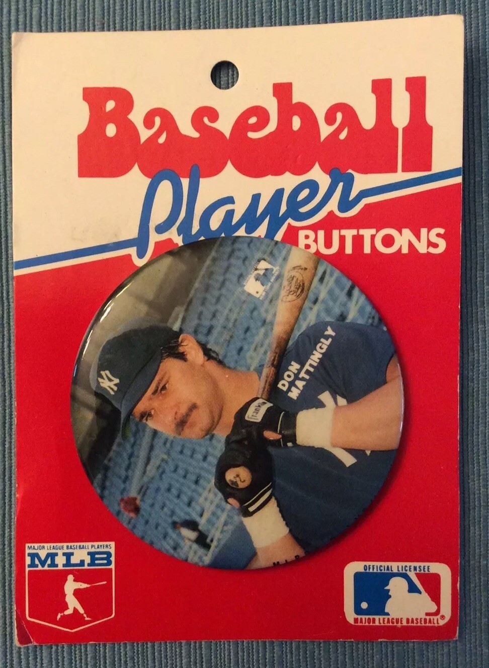 MLB BASEBALL PLAYER PINBACK BUTTONS DON MATTINGLY MOC NEW SHIPS FAST | eBay
