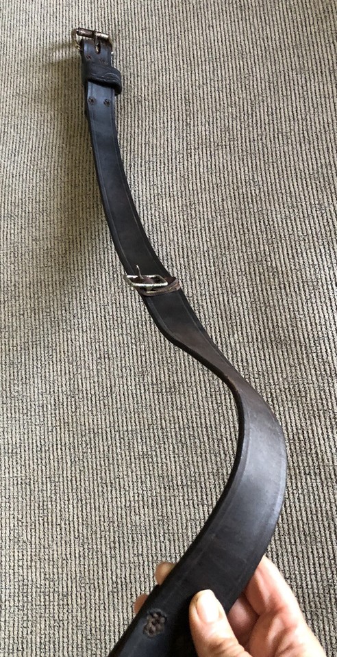 WESTERN LEATHER BACK CINCH FLANK CINCH REAR GIRTH SADDLE HORSE TACK-35 ...