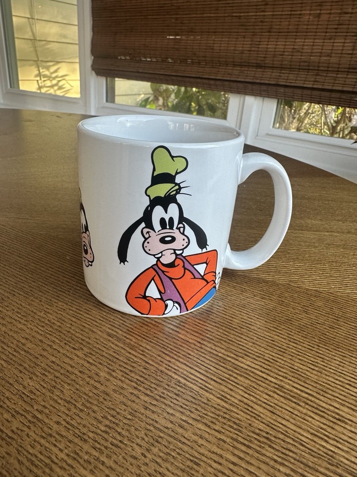 Disney Vintage 80’s Goofy Mug Coffee Cup Animated | eBay UK