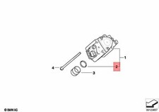 Genuine BMW 114 E21 E30 E36 O-ring Differential Side Covers OEM ...