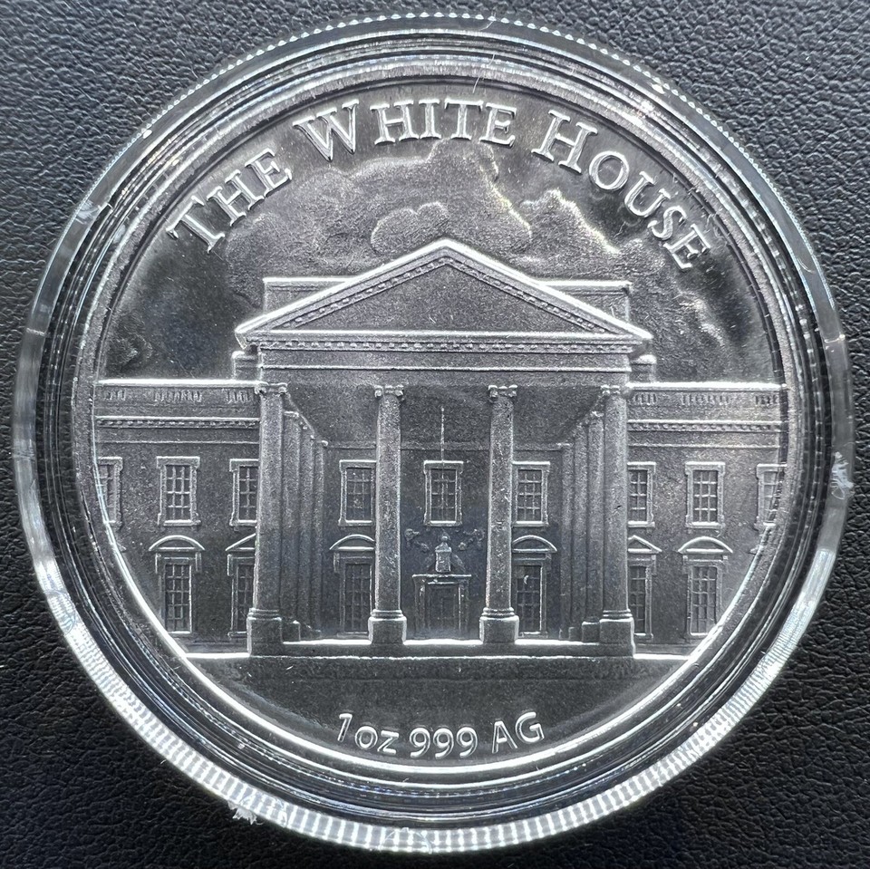 1 Oz .999 Fine Silver TRUMP " Trump fight, fight" Coin Limited Edition ...